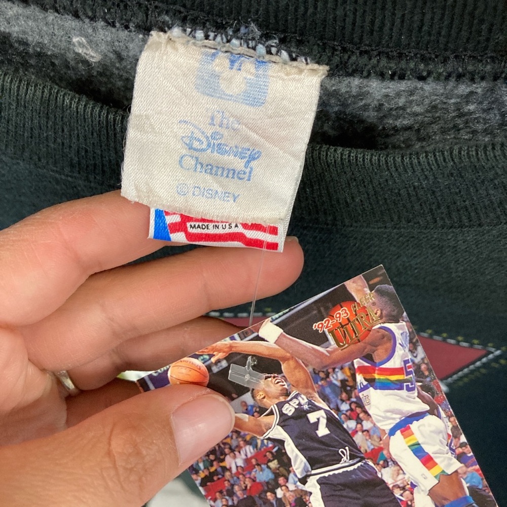 90’s The Disney Channel Mickey Mouse Sweatshirt - Gem